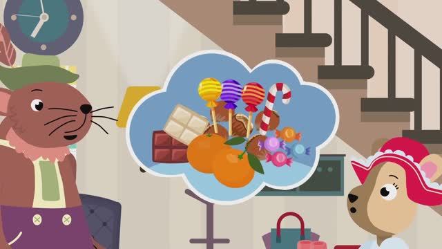 Йози и Зузи празднуют День Св  Николая  Детский мультфильм на немецком языке