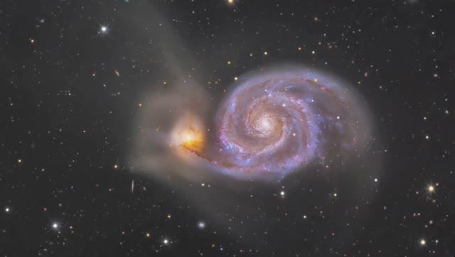 О столкновениях галактик