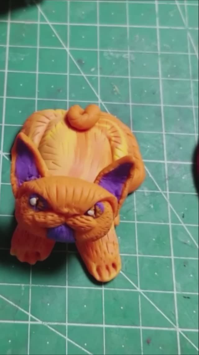 Как слепить кота оригами