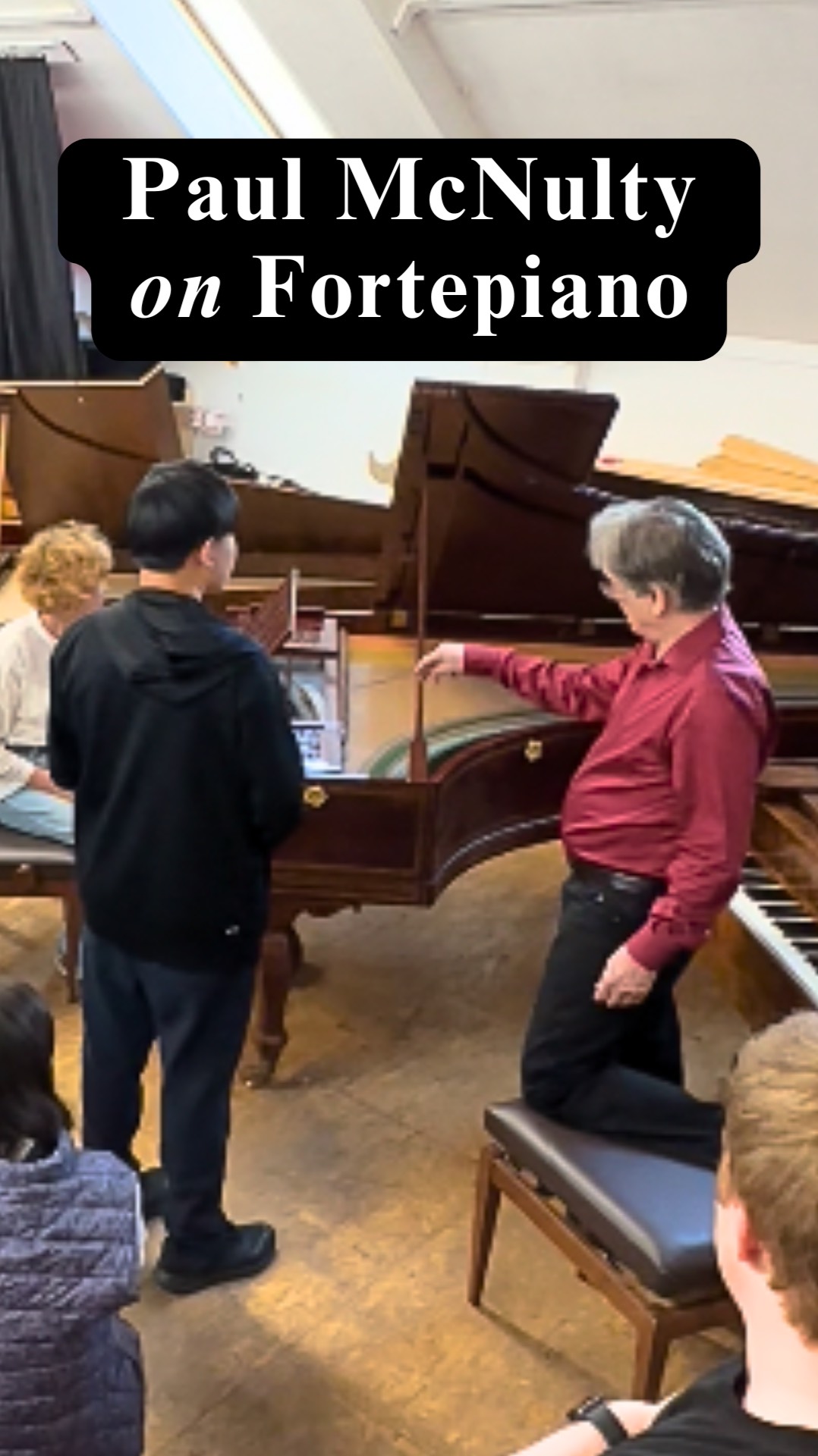 🎹 Пол МакНалти в своей мастерской | Знакомство студентов из США с историческим фортепиано