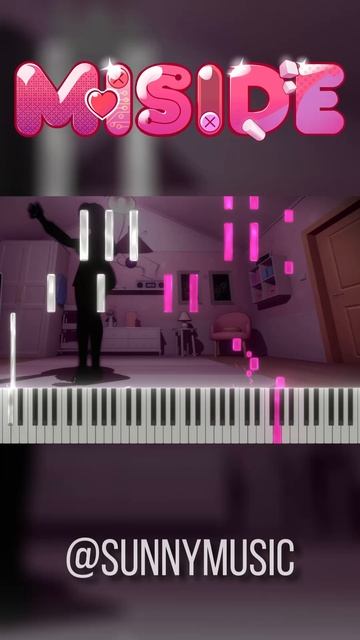 Ghost Mita (MiSide) 【 Music Box / SHORTS 】 #MiSide #Synthesia