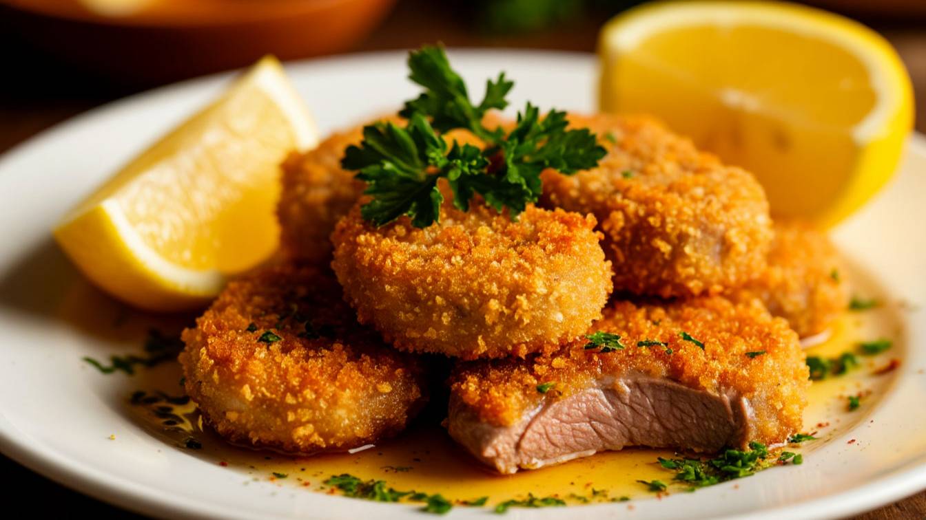 Язык говяжий жаренный в сухарях. Вкусный говяжий язык [Семейные рецепты]