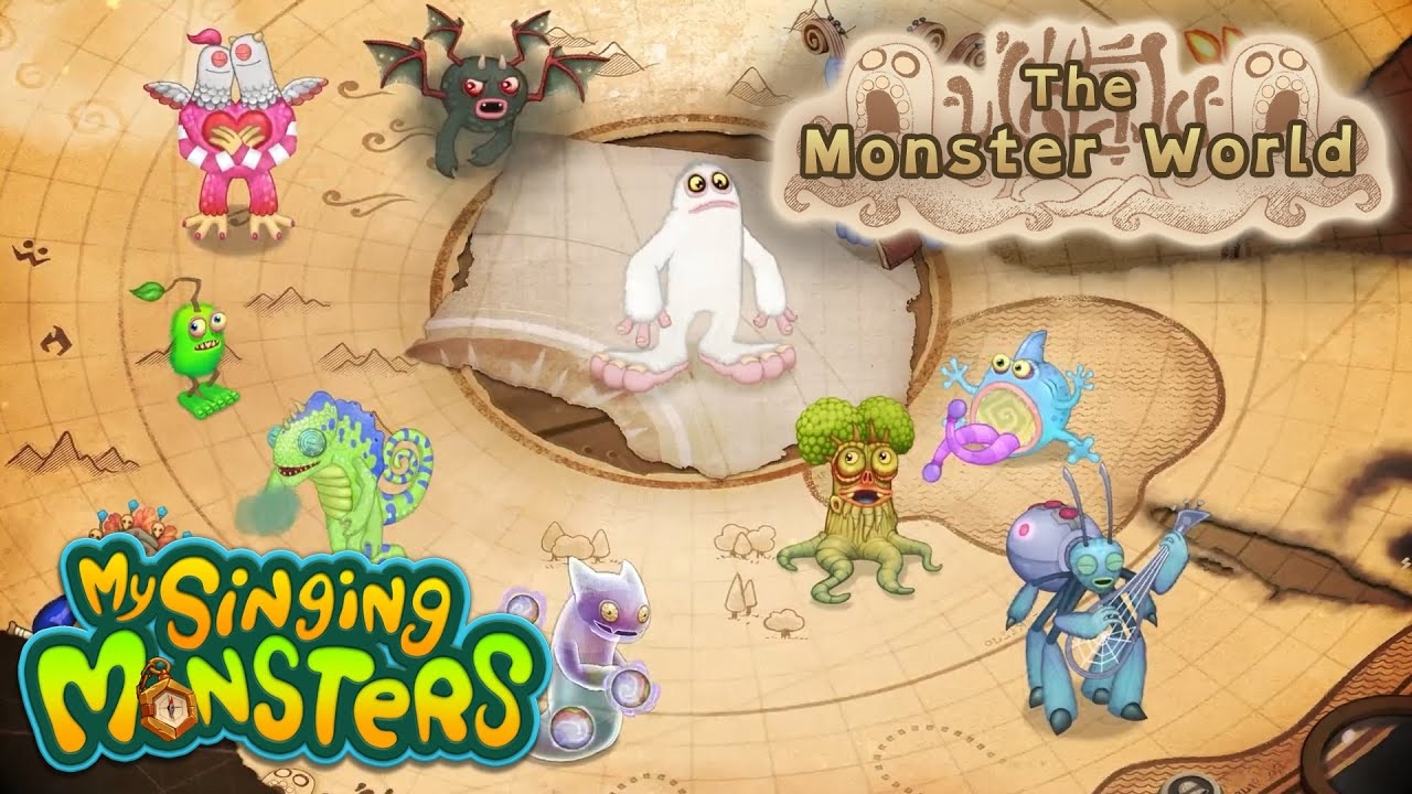 Карта Монстров - Музыкальное Видео (My Singing Monsters, Мои Поющие Монстры)