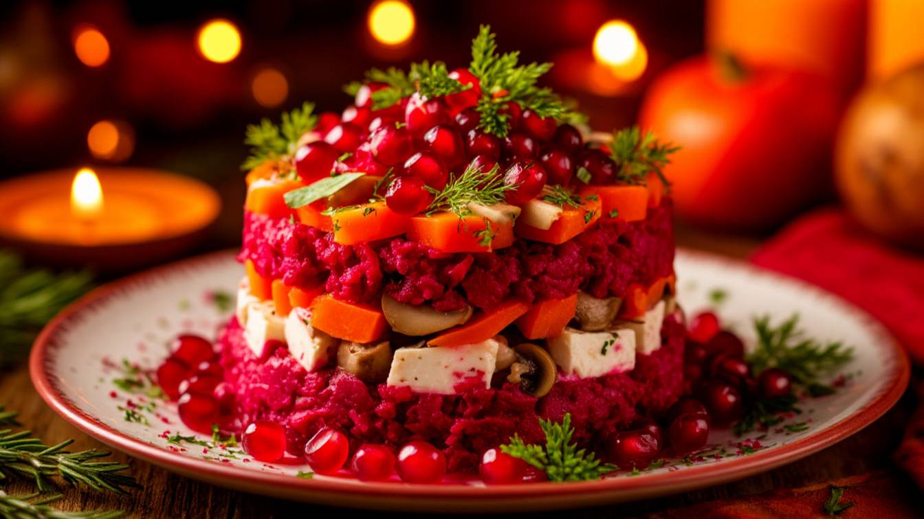 ЯЗЫК с грибами «под шубой» - настоятельно РЕКОМЕНДУЮ приготовить на НОВЫЙ ГОД [Семейные рецепты]