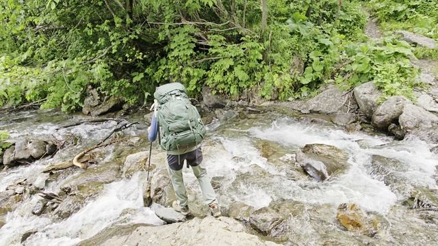 Поход на Тхачи и Ачешбоки в июне 2025 и маршрут 8 Кавказского заповедника - 7 ночей, часть 4