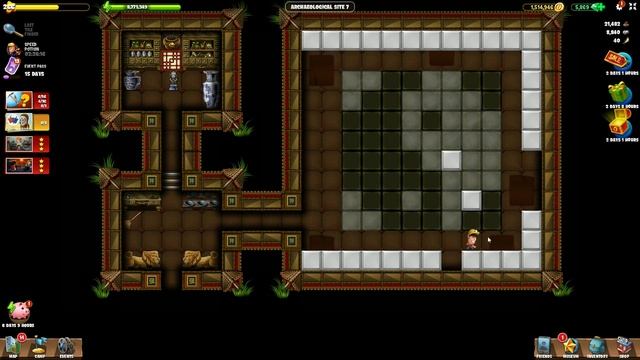 Археологические раскопки 7 - Archaeological Site 7 | Охота за Реликвиями | Diggy's Adventure