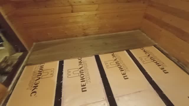 Утепление по лагам пеноплэксом кухня