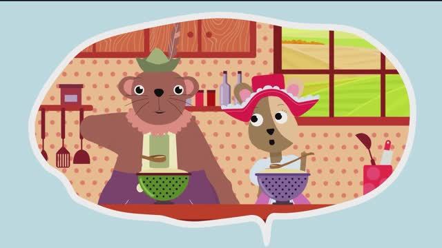 Какие растения выращиваются и что из них готовят  Детский обучающий мультфильм на немецком языке