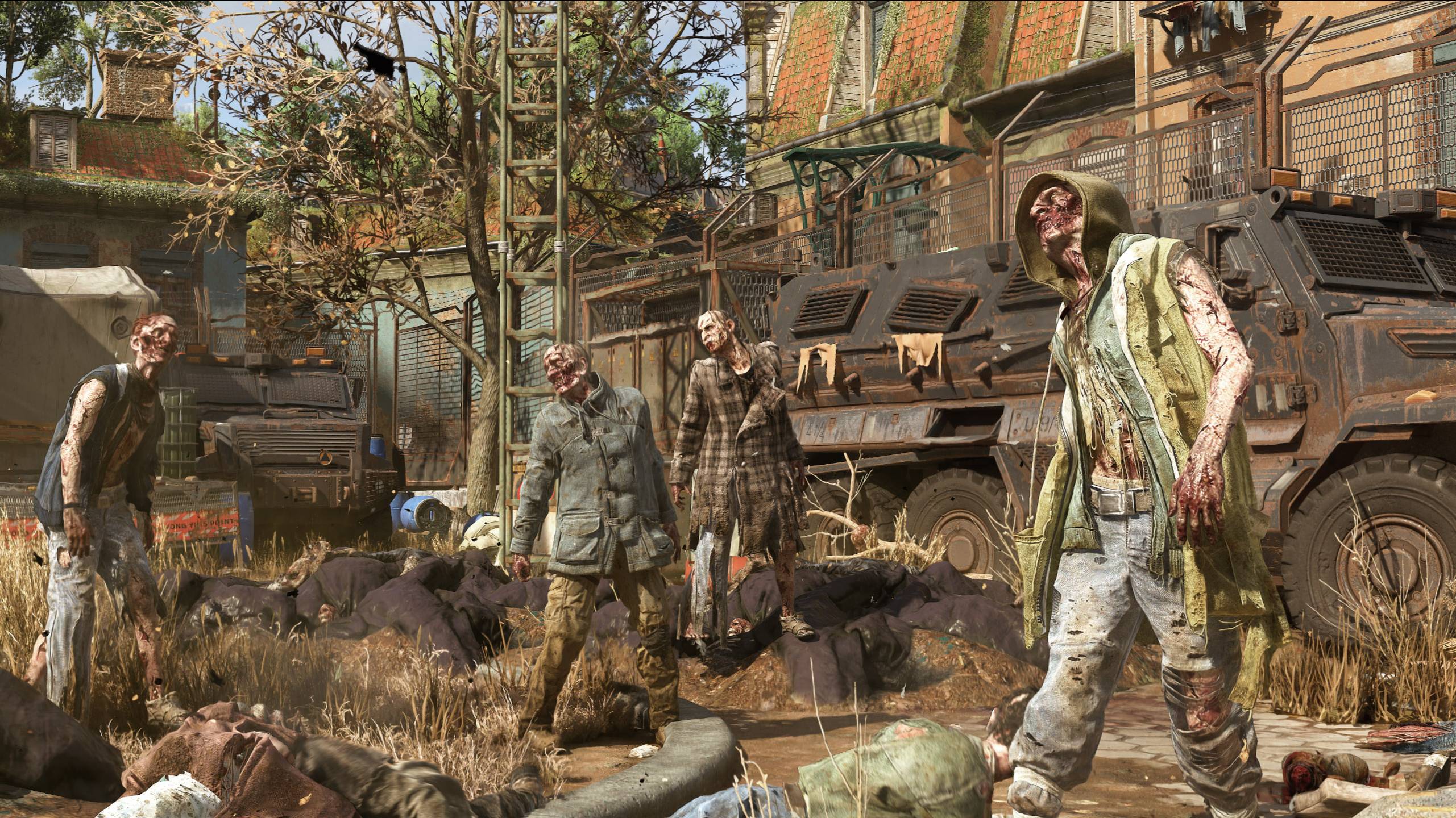 Dying Light 2 / Ракеты бомбят город выживших почти не осталось / Это конец