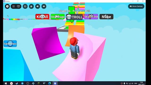 ROBLOX ИГРА EASY PARKOUR OBBY