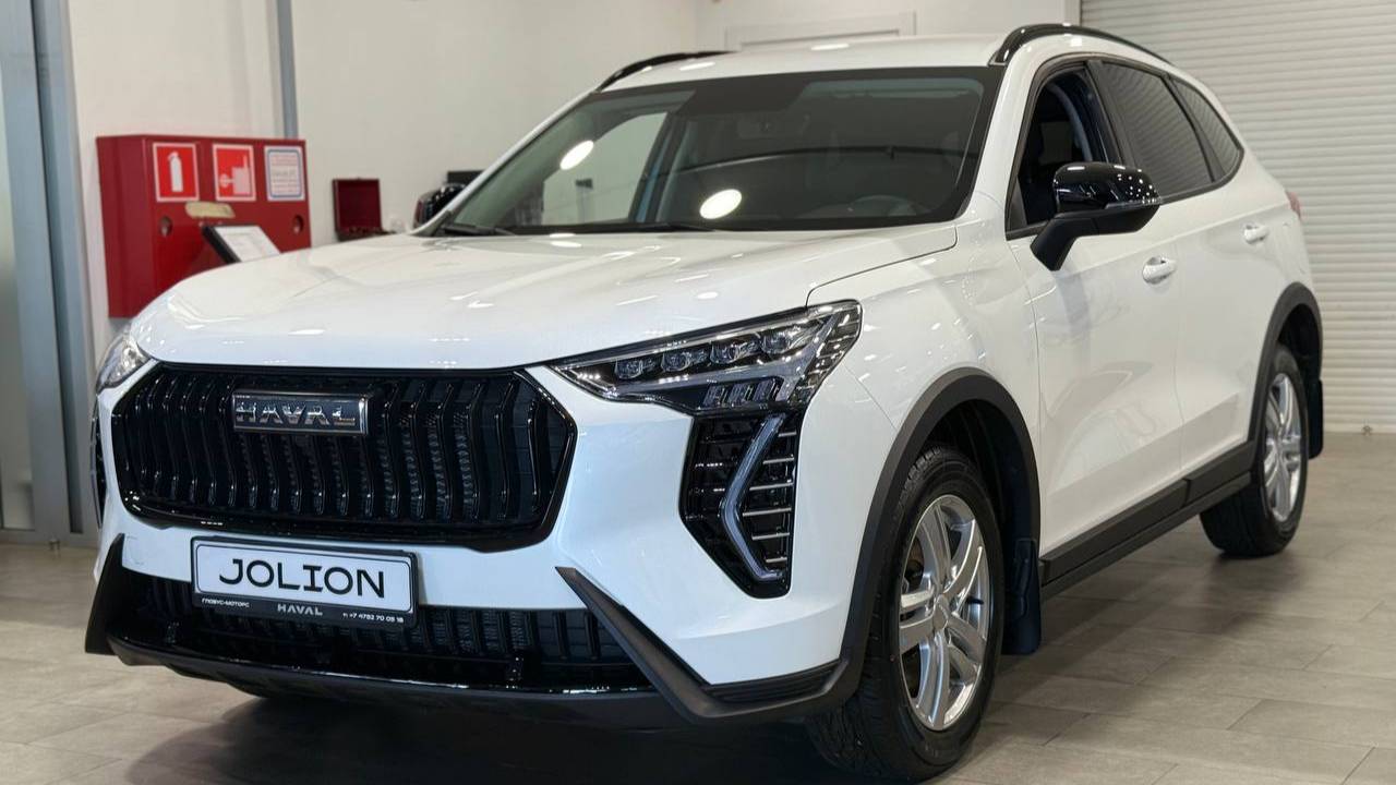 HAVAL Jolion в комплектации Elite белый салон черный