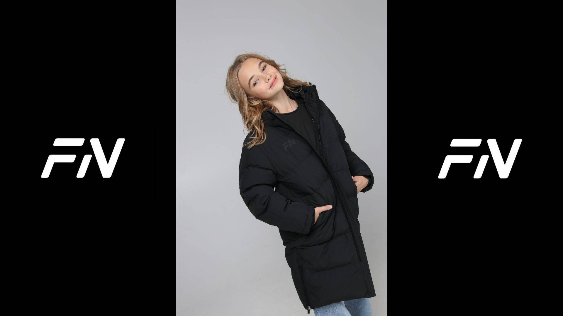 KFN4201001-000. Куртка зимняя для мальчика FN Padding Jacket Kid пуховик длинный