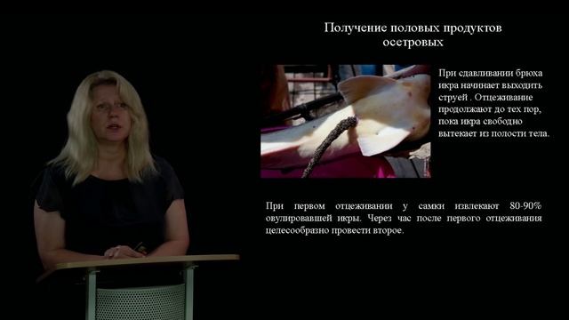 Тема 3. Получение половых продуктов, осеменение, подготовка икры к инкубации