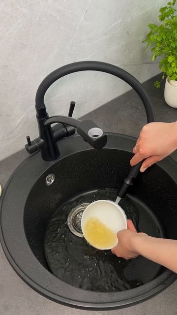 Смеситель с гибким изливом и фильтром для воды. GOLDEN FOX®