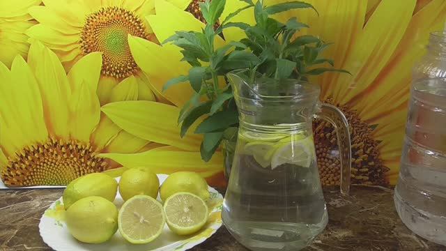 Домашний лимонад. Огородная кулинария.