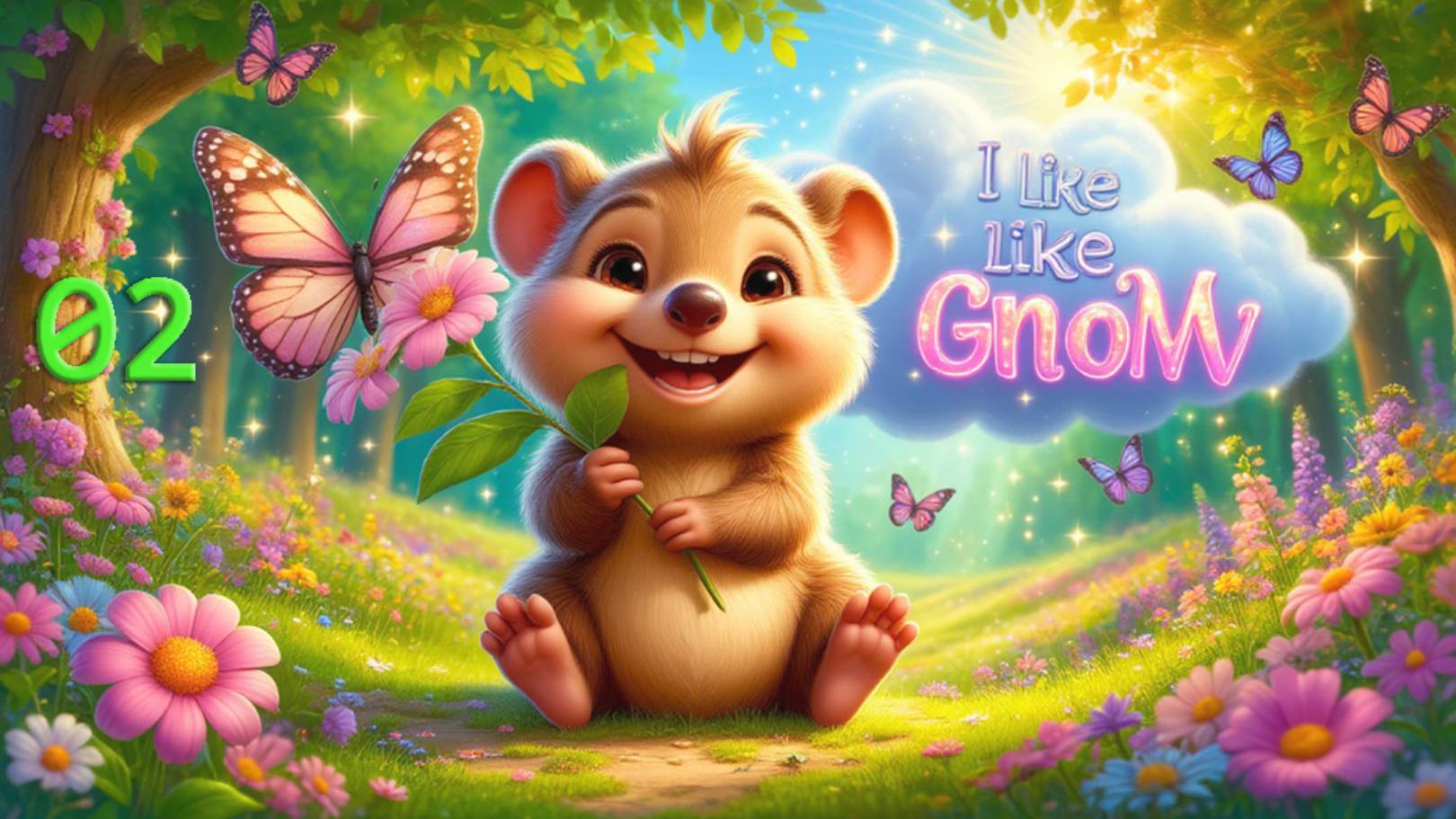 Малыш Чих: "Живые цветы"