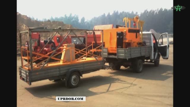 Как все начиналось, презентация оборудования KM International для инфракрасного ремонта асфальта