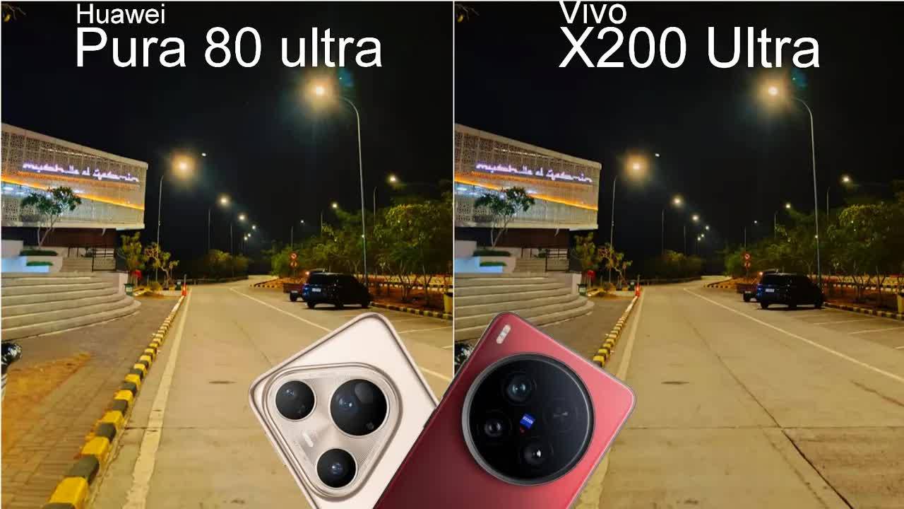 Huawei Pura 80 ultra VS Vivo X200 Ultra - сравнение камер в реальной жизни