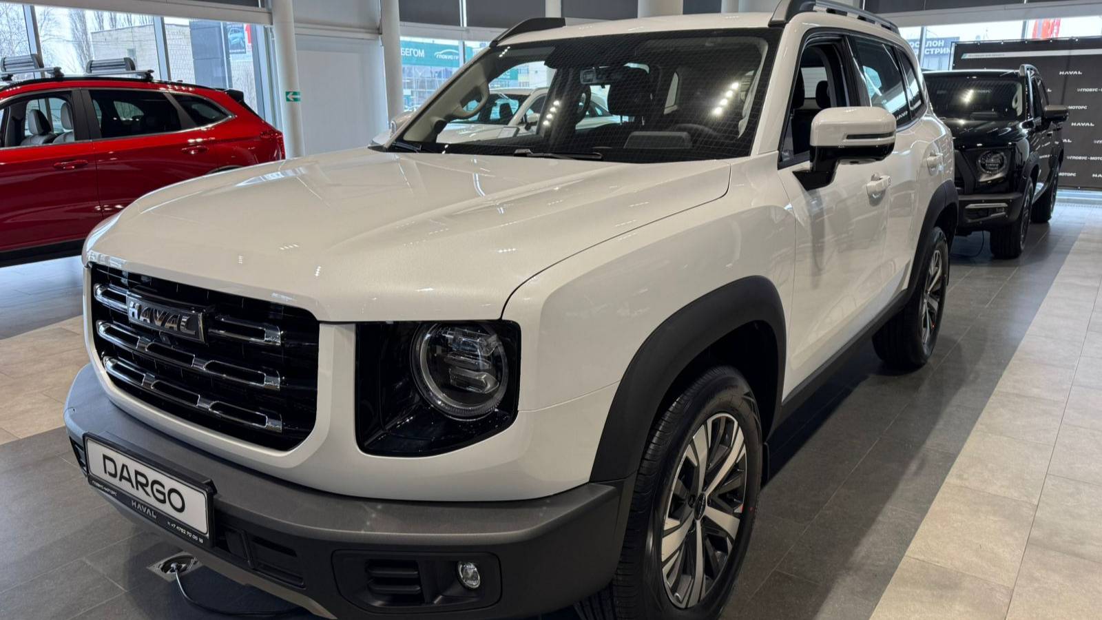 HAVAL Dargo в комплектации Elite белый салон черный