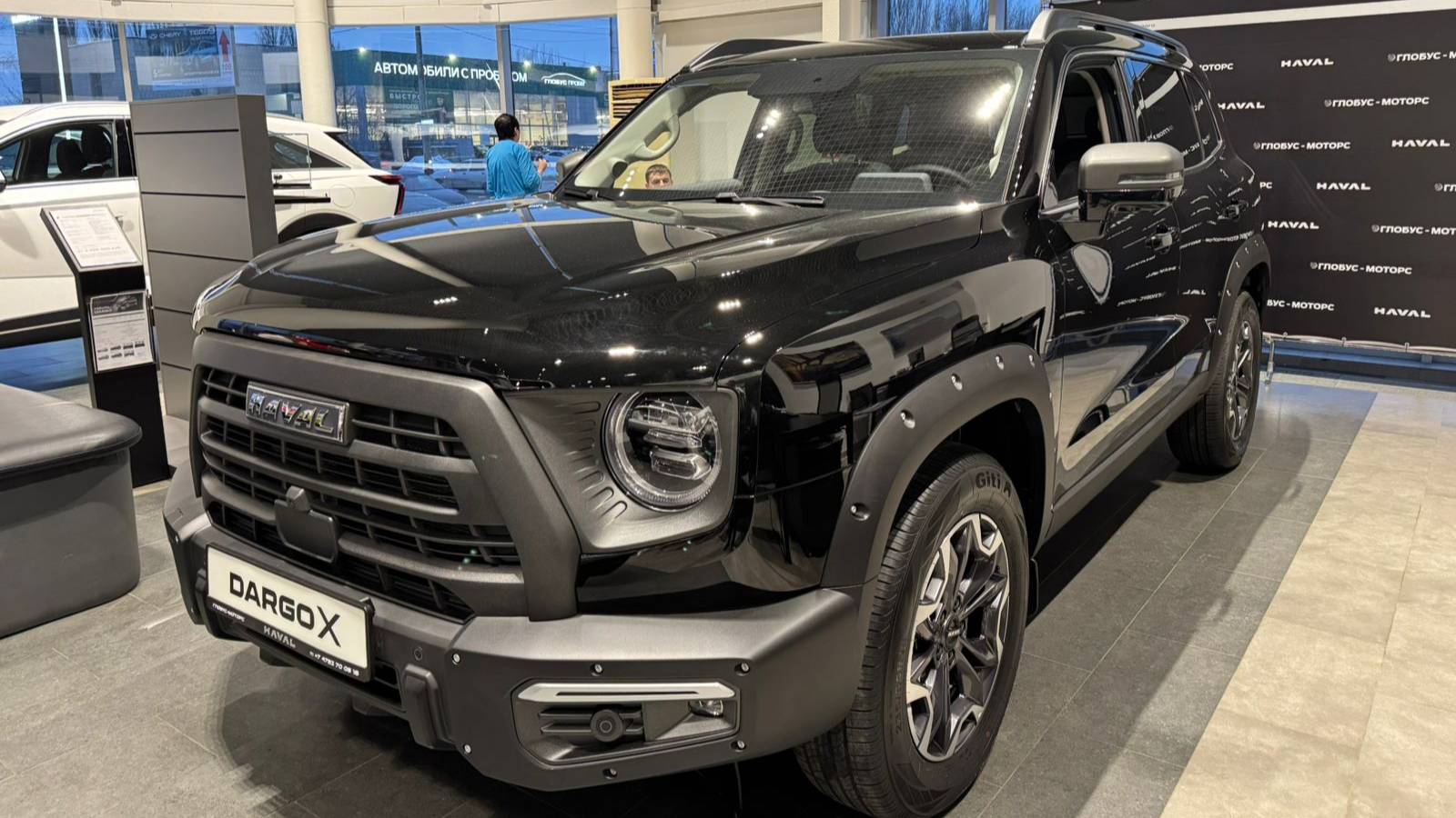 HAVAL Dargo X в комплектации Premium черный салон черный