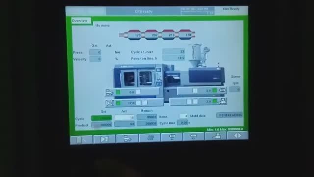KEBA KePlast i1000 Control system for upgrade the injection molding machine