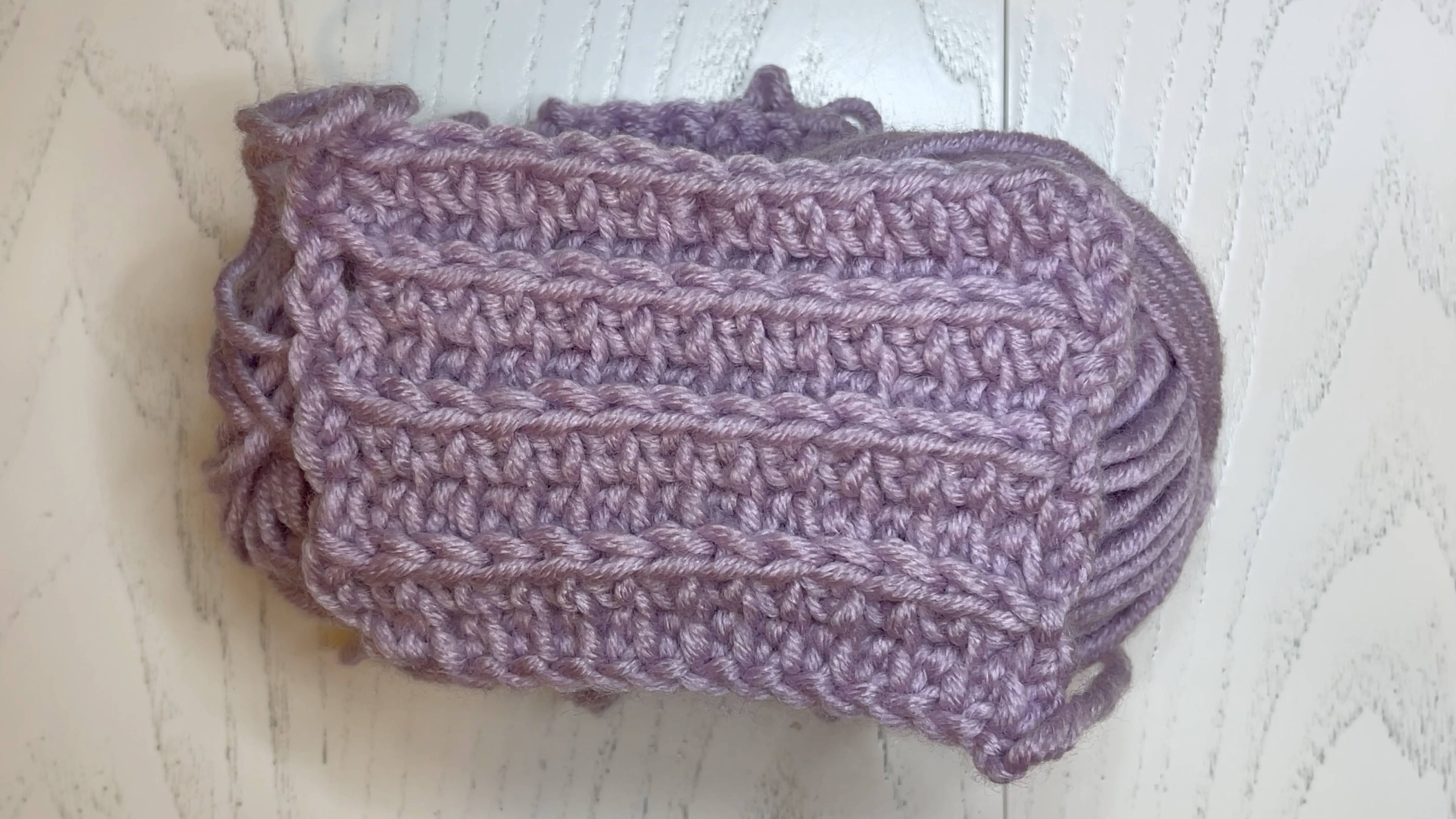 Узор №10 — Эффектный Плотный Узор Крючком для Пледов, Шарфов и Жилетов | Пошаговый Мастер-Класс