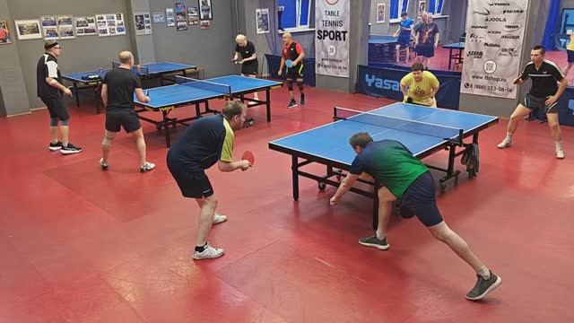 #20 Закзун/Федосеева (1027) - Иванов/Румянцев (1103) 03.07 Парный РАНДОМ настольный теннис