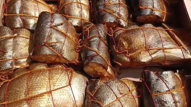 Толстолобик стейк горячего копчения