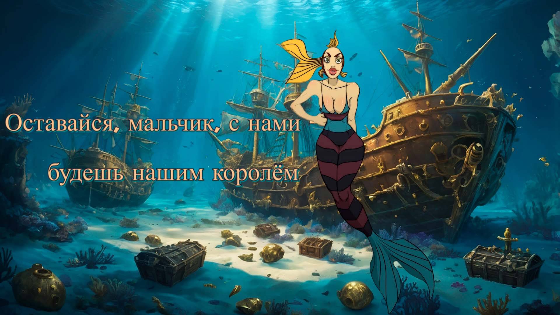 В синем море, в белой пене (Symphonic ai metal)