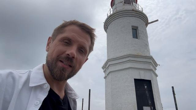 Актер Роман Маякин - со съемок проекта «Смотритель Маяка»