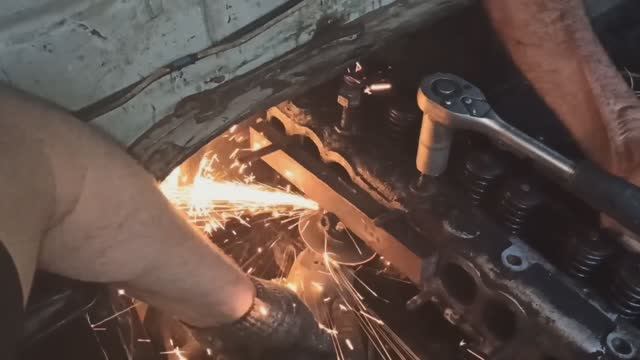 Жесткое снятие ГБЦ ЗМЗ 402, ацкая буханка, часть 2