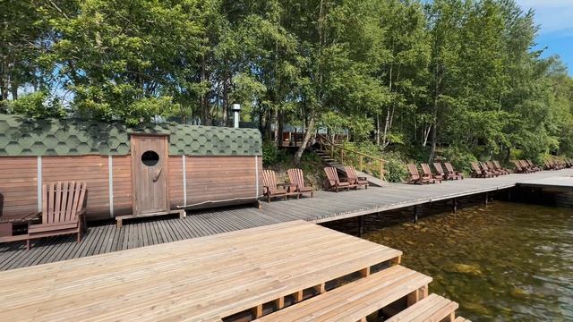 Экопарк «Южный Байкал», локация «Мыс Капитанов», гостиница «12 капитанов»