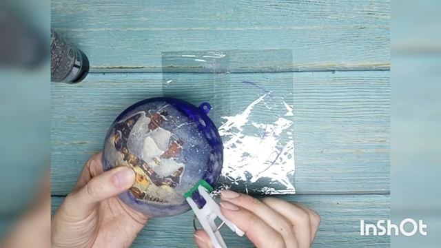 МК по созданию шара из композиции "Жду сказку на ночь", часть 1.