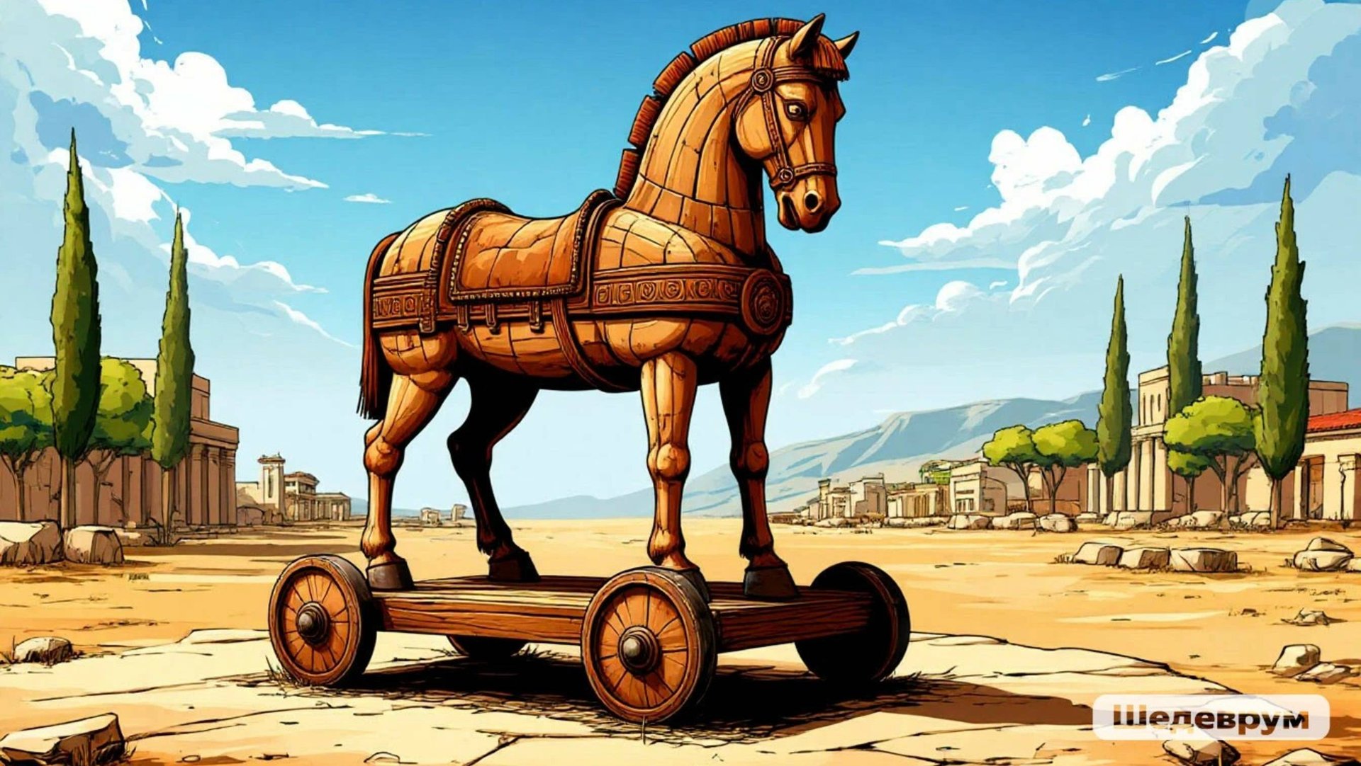 Греческий дар. Русская партия.