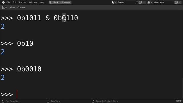 2_7. Bitwise Operators