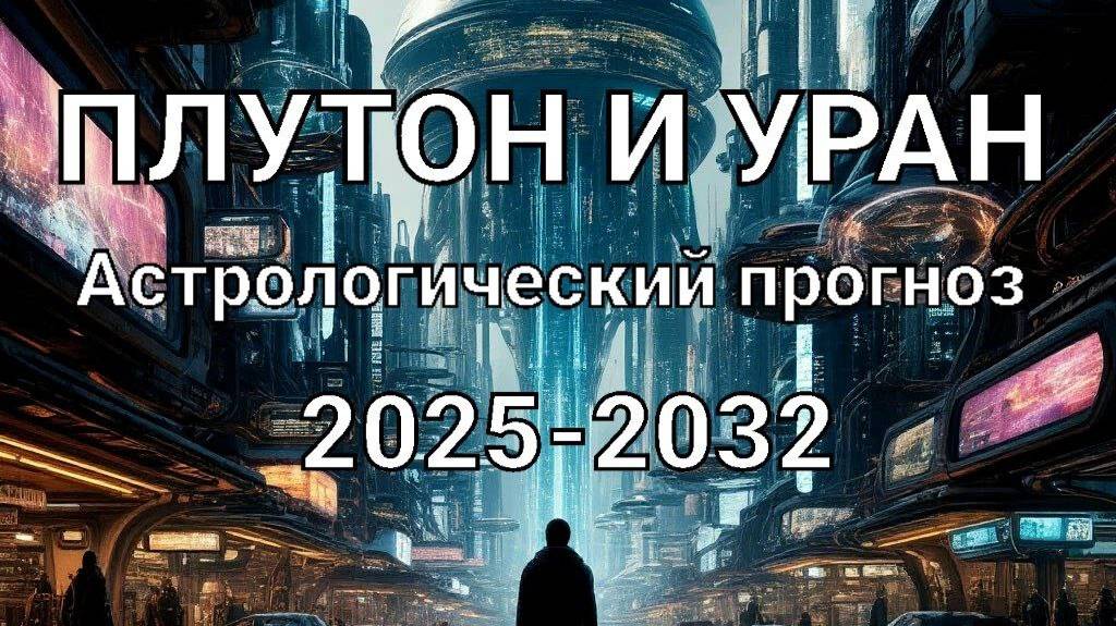 ПЛУТОН vs УРАН. Астропрогноз на 2025-2032 гг.