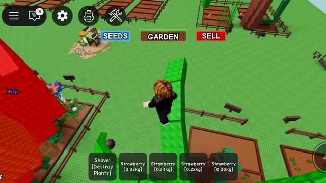 Я играю в игру вырасти сад