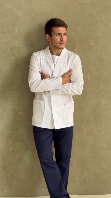 Новый укороченный халат-пиджак