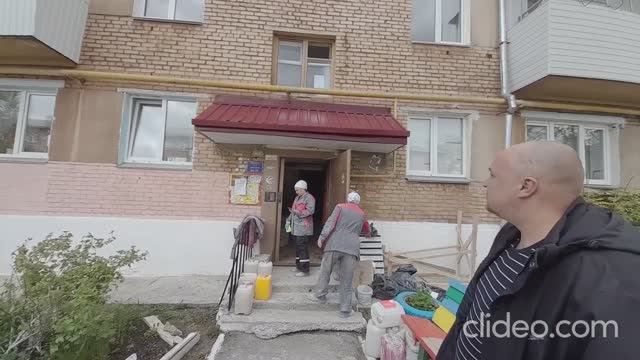 Октябрьская 4 ремонт подъезда В.А. Бычковский 2024