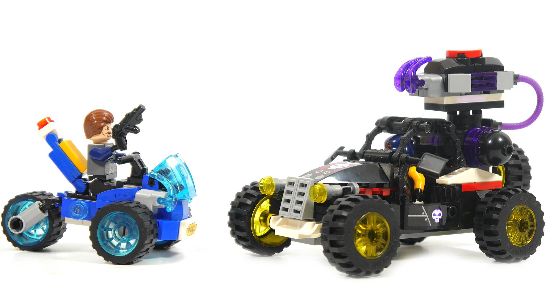 Собираем машины из ЛЕГО - Конструктор Qman Combat Zone Битва на джипах 2707