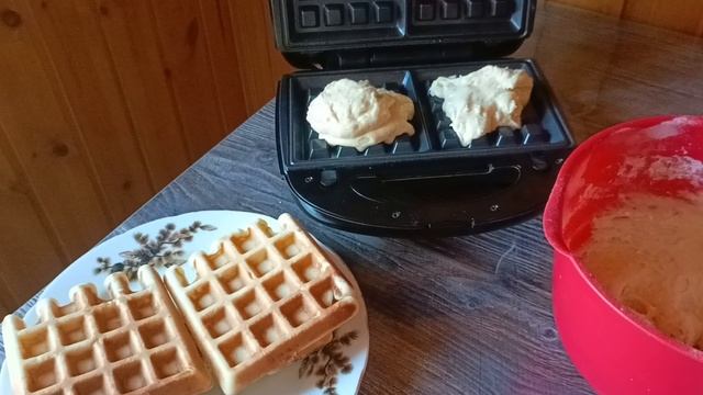 Венские вафли. Мультипекарь .