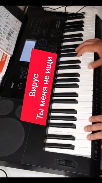 Вирус - Ты меня не ищи (PIANO Cover)