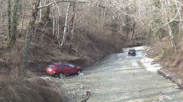 Дорога к началу маршрута на Полковничьи водопады