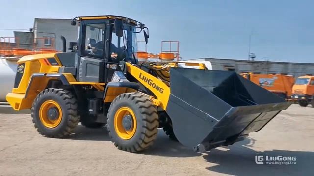 Увеличенный ковш на LiuGong 835H. Аист - официальный дилер Liugong. www.liugong43.ru