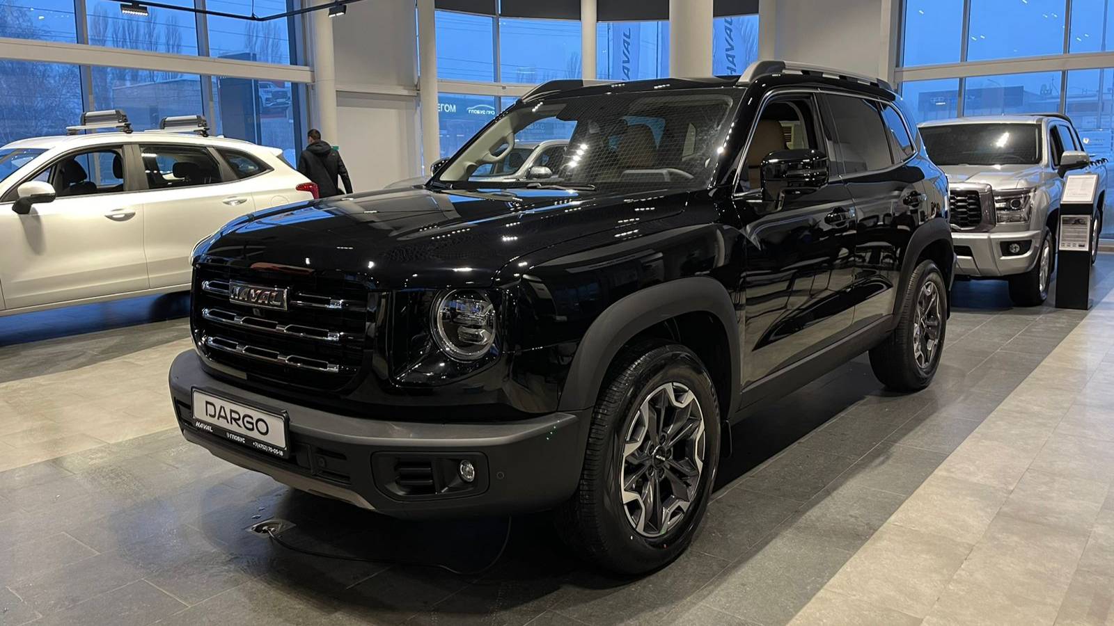 HAVAL Dargo в комплектации Premium черный салон бежево-коричневый