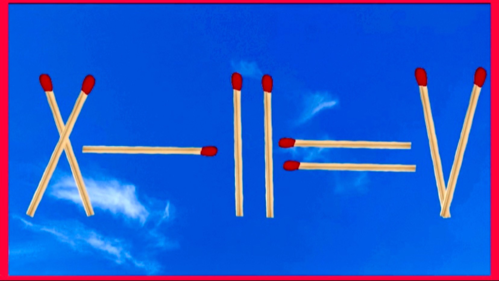 Две головоломки со спичками для поддержания мозга