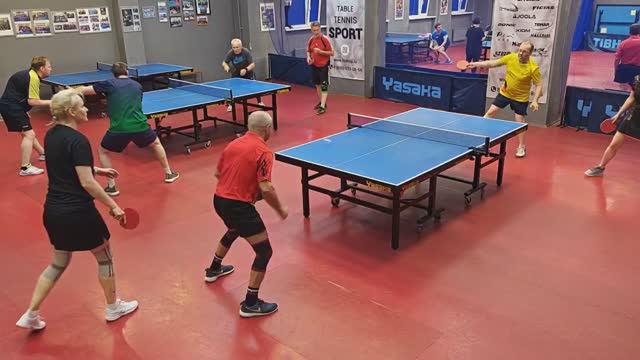 #21 Мухаметов/Люжина (1030) - Чирков/Гребенкина (1090) 03.07 Парный РАНДОМ настольный теннис