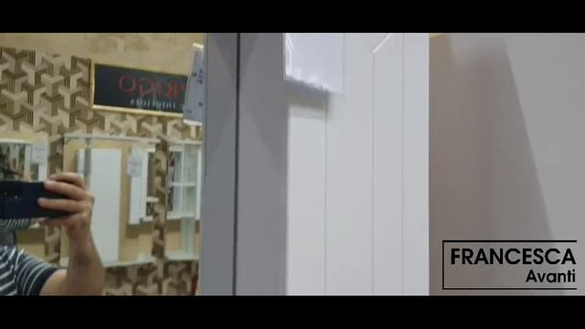 Зеркало Francesca Адажио 80 белый