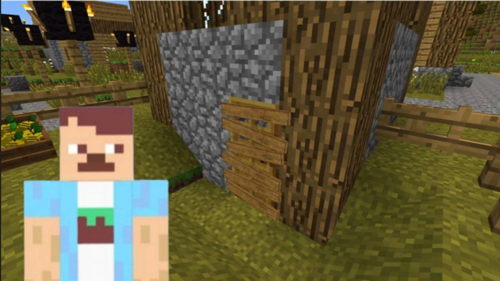 Ролики Майнкрафт но что находится за этой дверью? #39