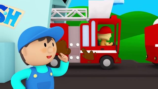 Обожаю мусоровоз! 🎶 Детская песенка про спецтехнику